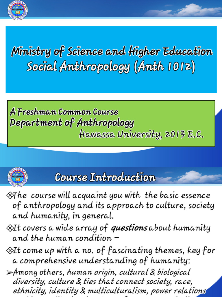 Unit 1-Anth 1012, Ppt. - Phoenix | PDF