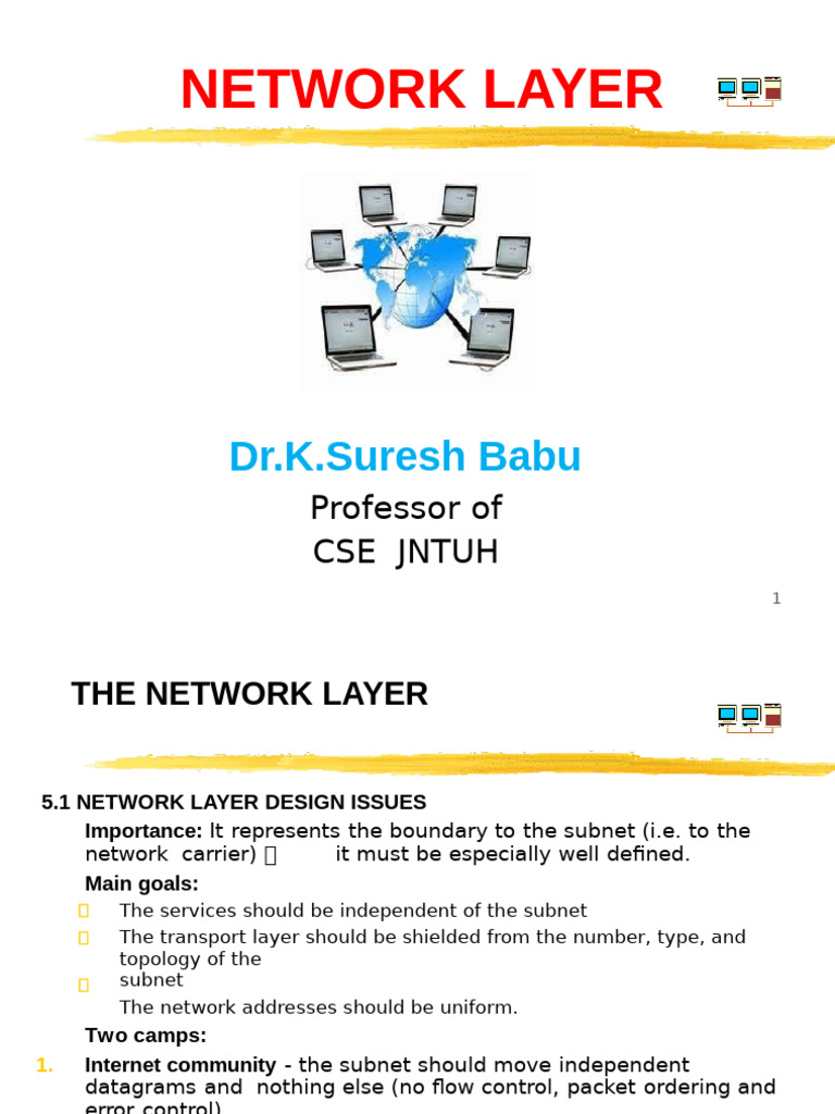 Chap-3-Network Layer | PDF | Routing | Computer Network