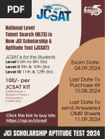 JSAT Sample Questions and Answers | PDF