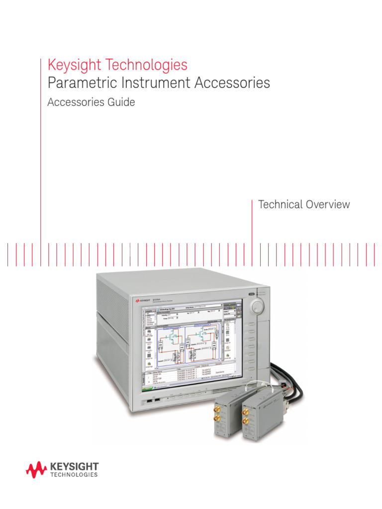 Parametric Instrument Accessories: Keysight Technologies | PDF ...