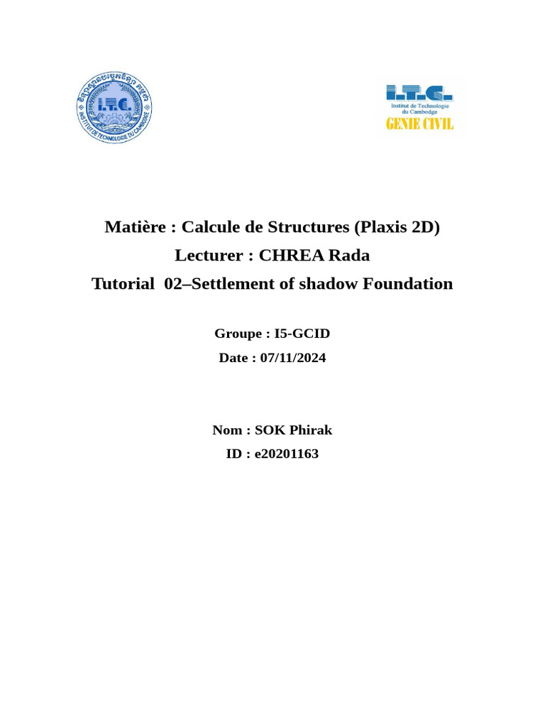 Settlement of Shadow Foundation | PDF