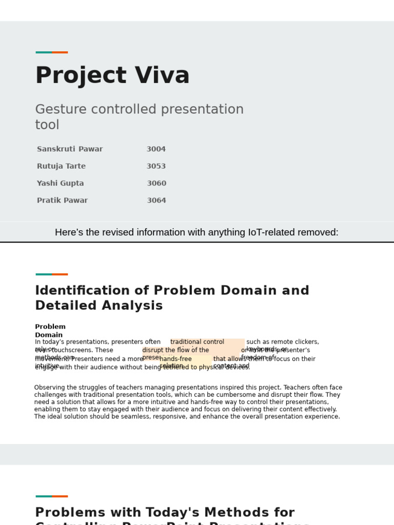 Project VIVA | PDF | Usability | Raspberry Pi