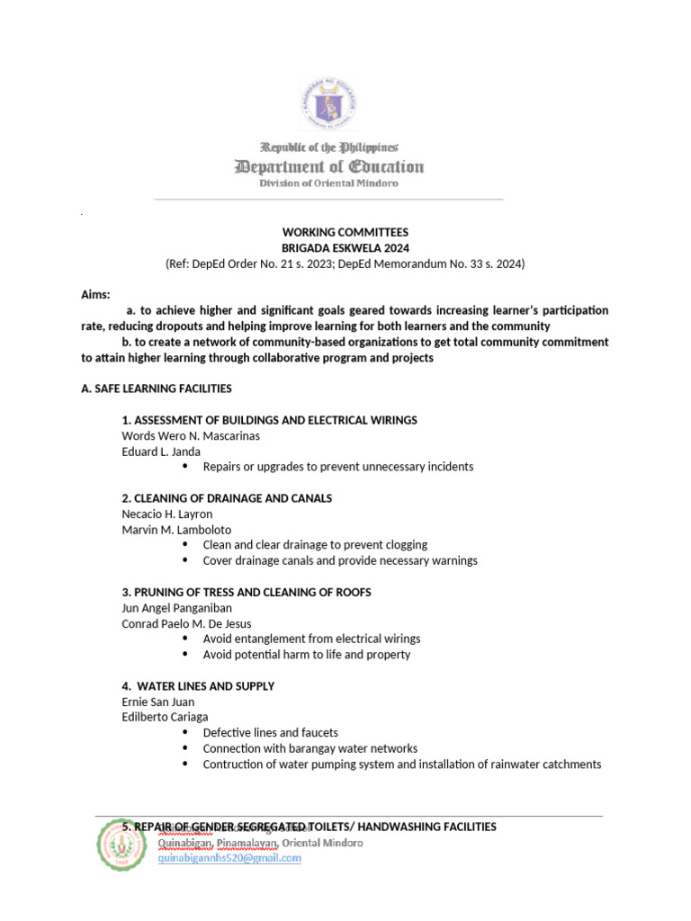 BRIGADA2024 Assignments | PDF | Waste Management | Waste