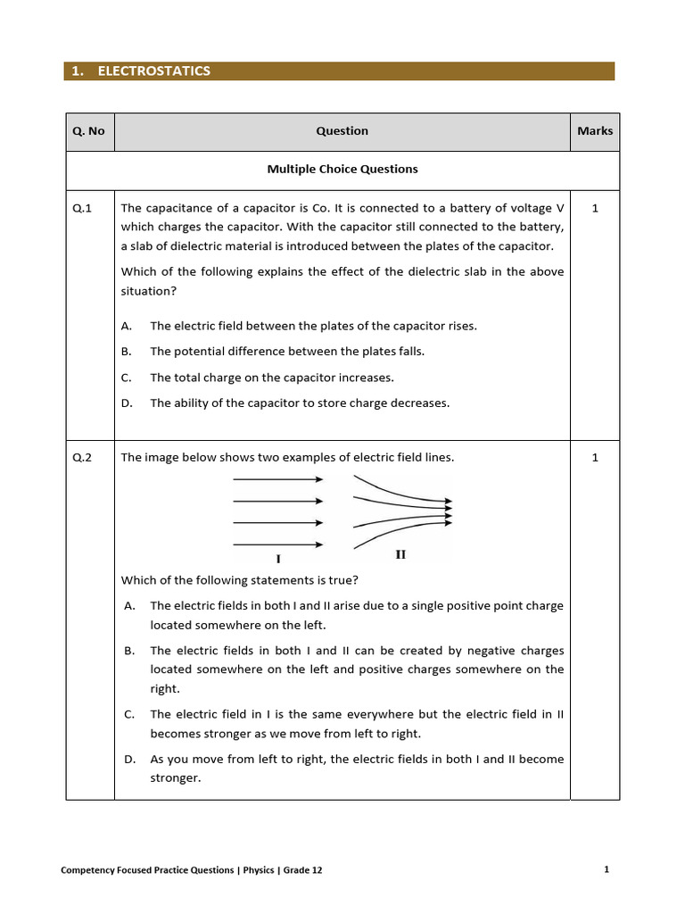 Electrostatic | PDF | Capacitor | Capacitance