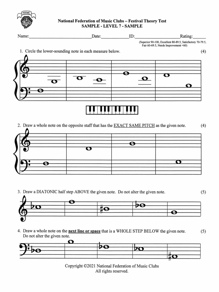 NFMC TT 7 Sample FINAL | PDF
