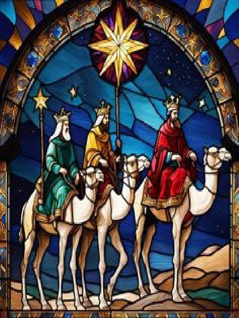 Majestuosa Imagen de Sus Majestades Los 3 Reyes Magos | PDF