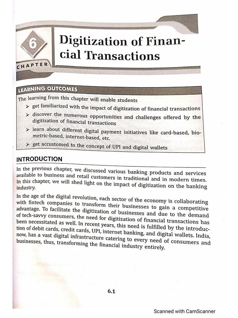 Digitalization of Financial Products | PDF