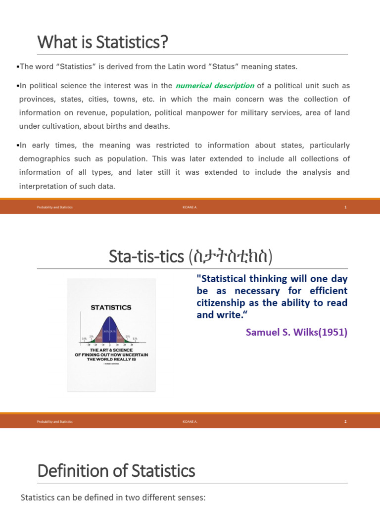 What Is Statistics? | PDF | Coefficient Of Variation | Statistics