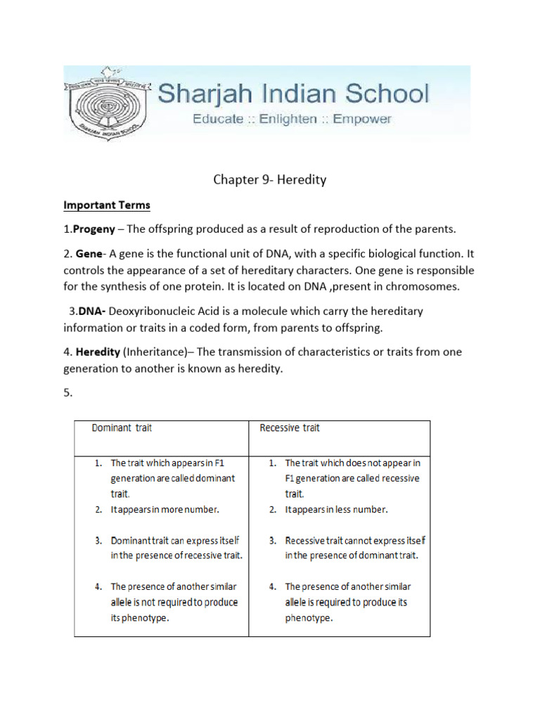 Heredity | PDF | Heredity | Zygosity