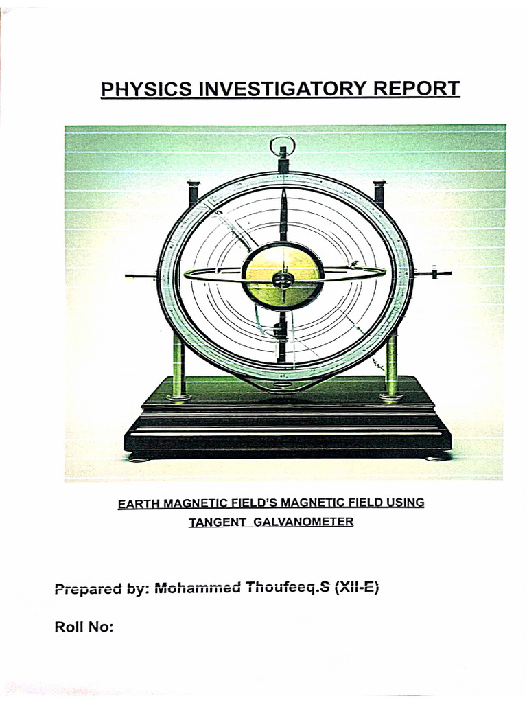 physics investigatory project class 12th | PDF