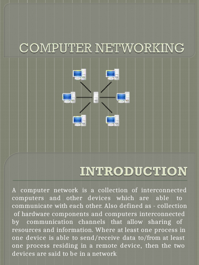 010.1 Networking 2020-21 Part 1 | PDF | Computer Network | Packet Switching
