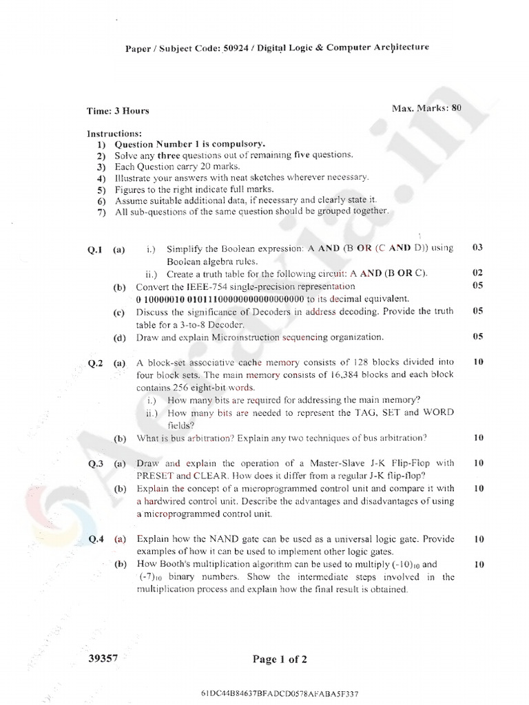 DLCA - PYQ - 2023 DEC TO 2022 DEC - Aeraxia - in | PDF | Cpu Cache ...