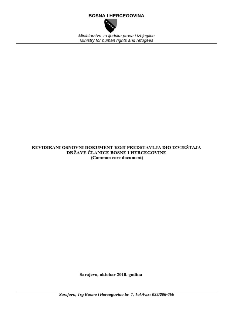 MHHR BITNO Za Radno Sposobno | PDF