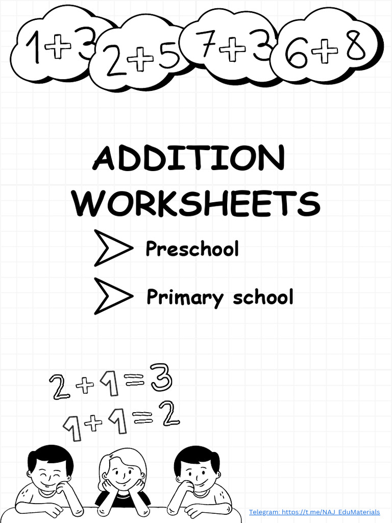 Addition Worksheets | PDF