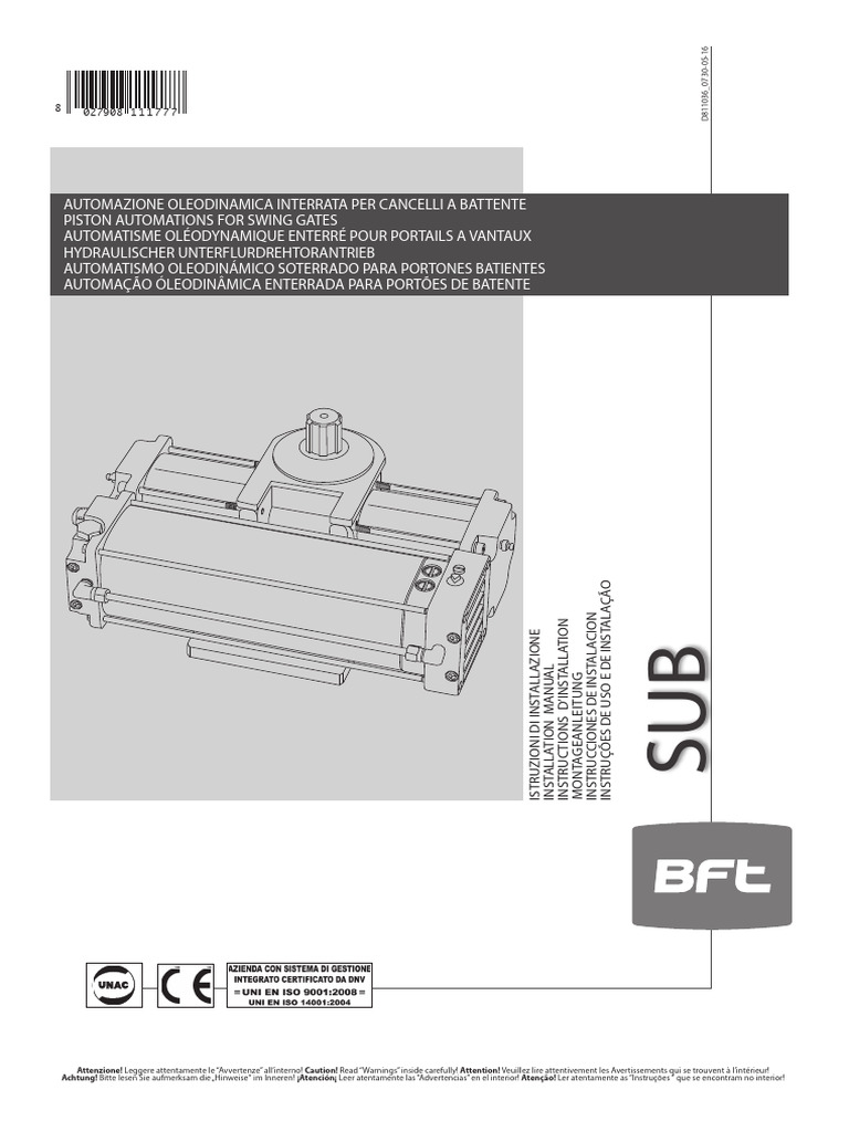 Sub - Instruction Manual | PDF | Waste | Door