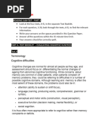 GPCOG Assessment | PDF | Dementia | Alzheimer's Disease