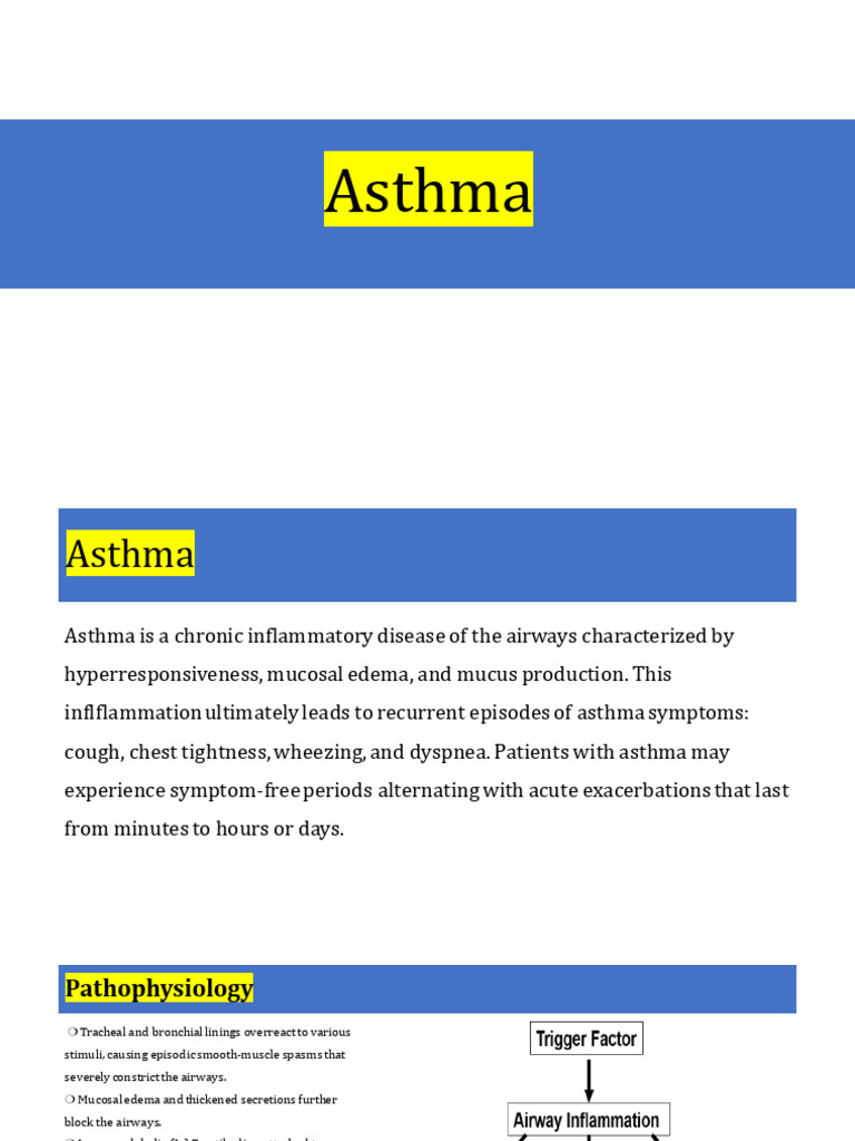 Asthma | PDF | Asthma | Respiratory Tract