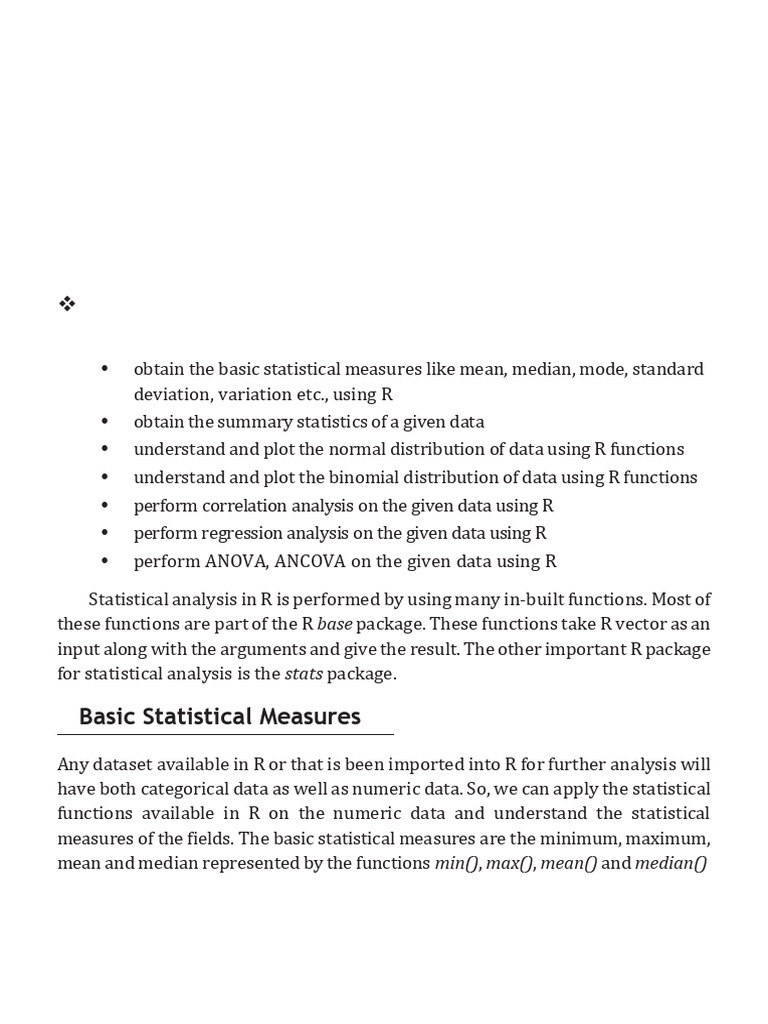 r Module 5 | PDF | Probability Distribution | Analysis Of Variance