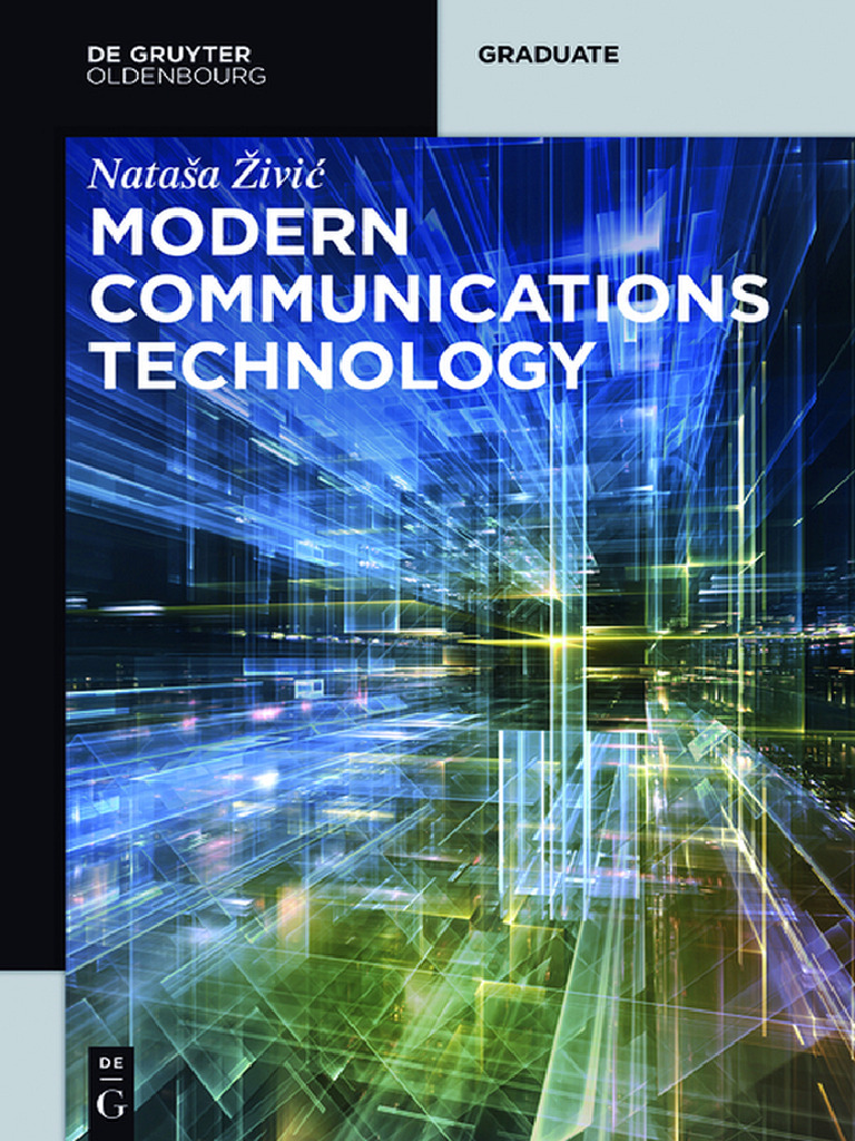 Modern Communications Technology (Nataša Živić) (Z-Library) | PDF ...