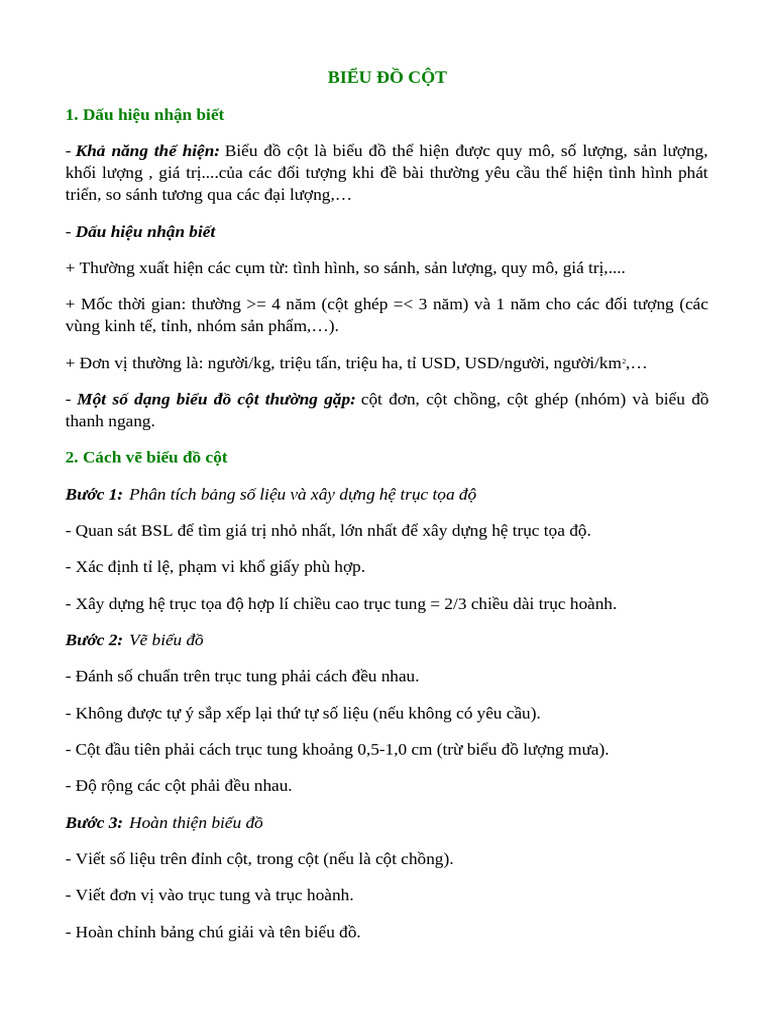 Chuyen de Bieu Do Cot Tron | PDF