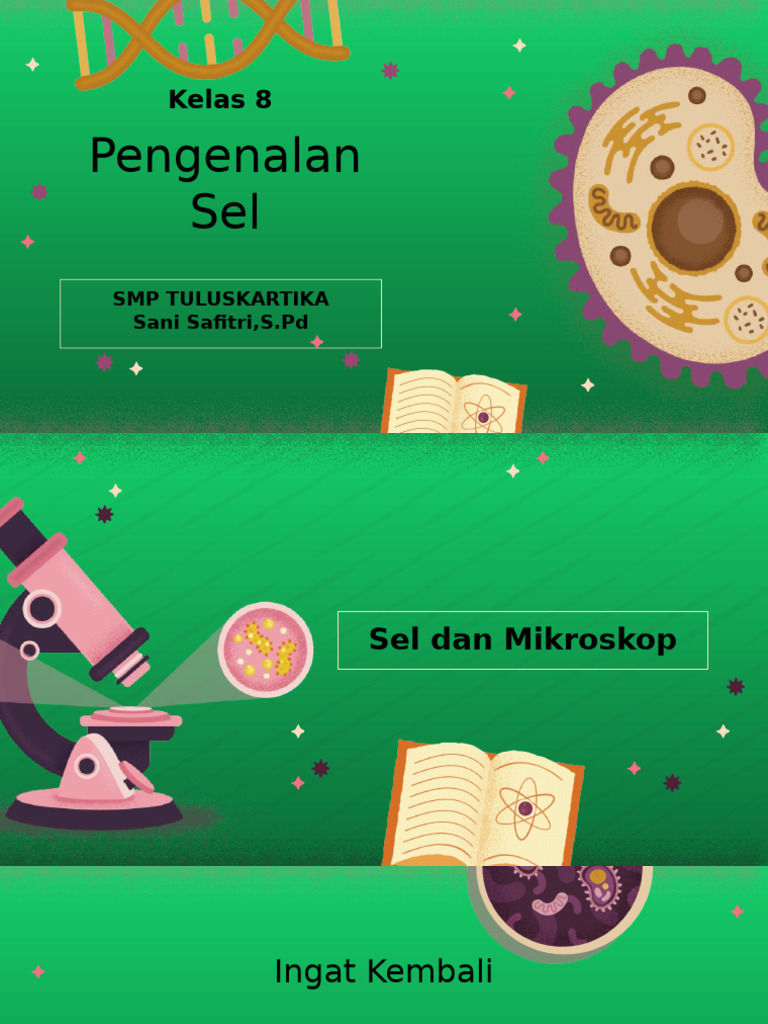 Ppt Pengenalan Sel Bab 1 | PDF