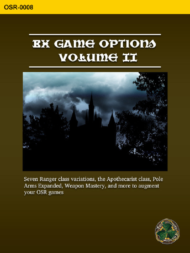 BX Game Options Volume II | PDF | Shield