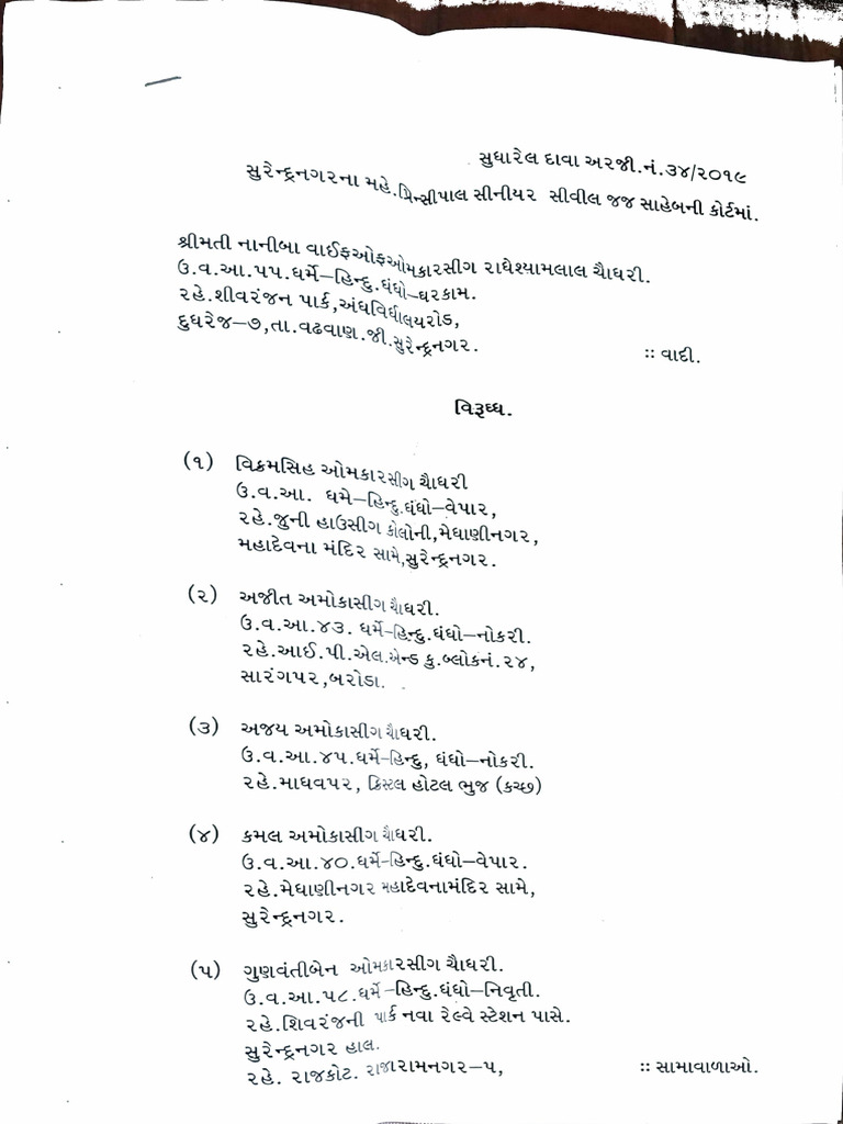 Varsai Certificate Ki Araji | PDF