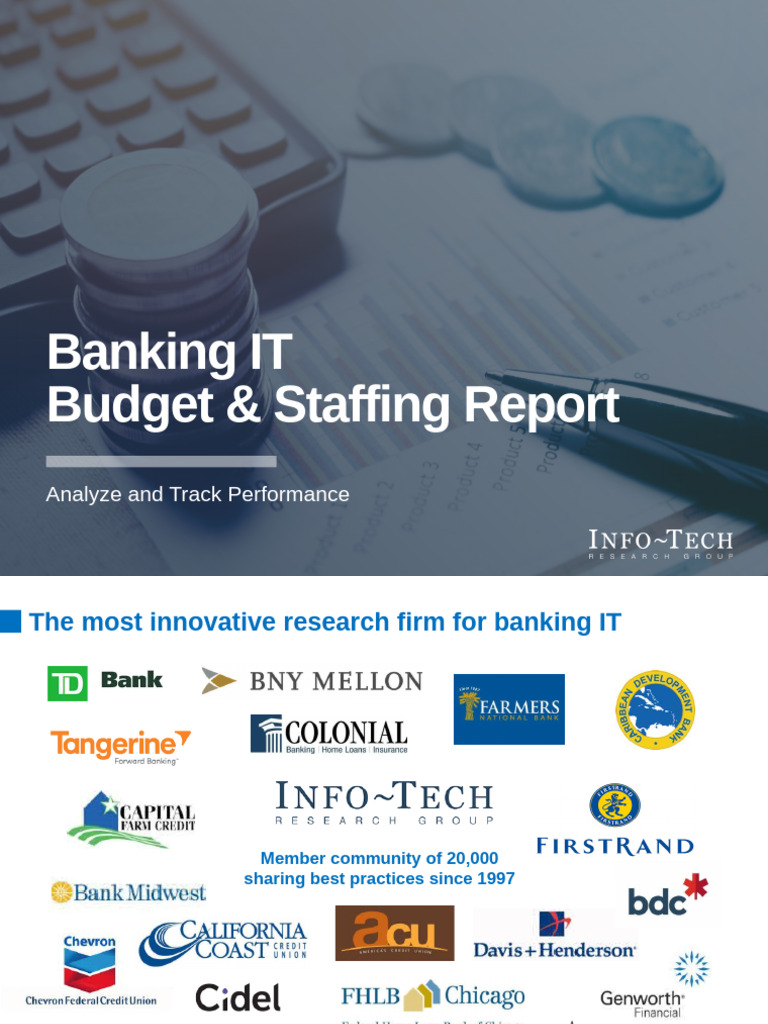 Banking IT Budget and Staffing Report | PDF | Benchmarking | Banks