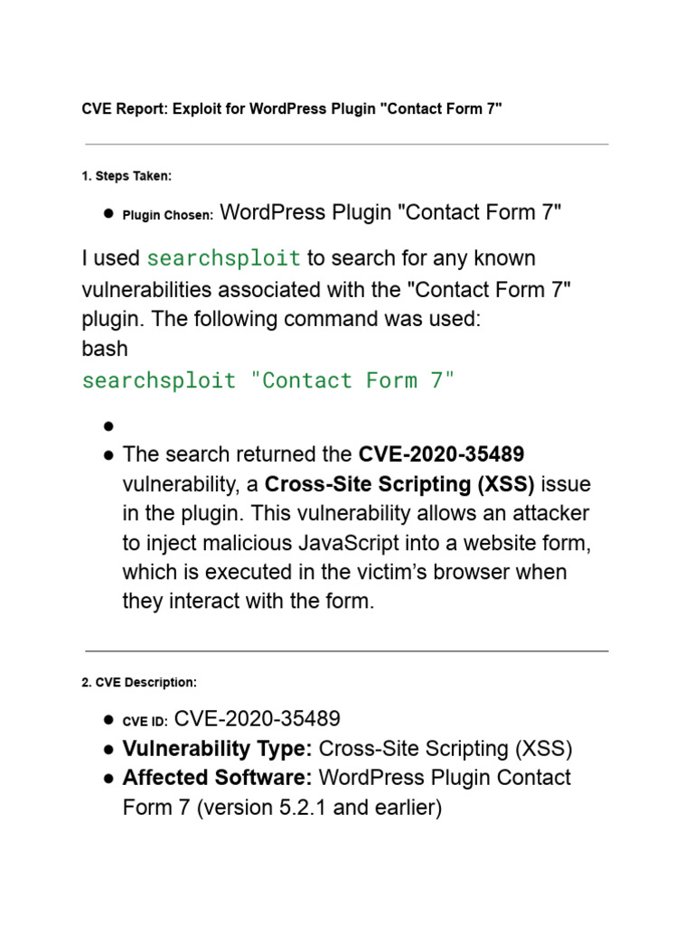 CVE-2020-35489 (1) | PDF | Word Press | Security