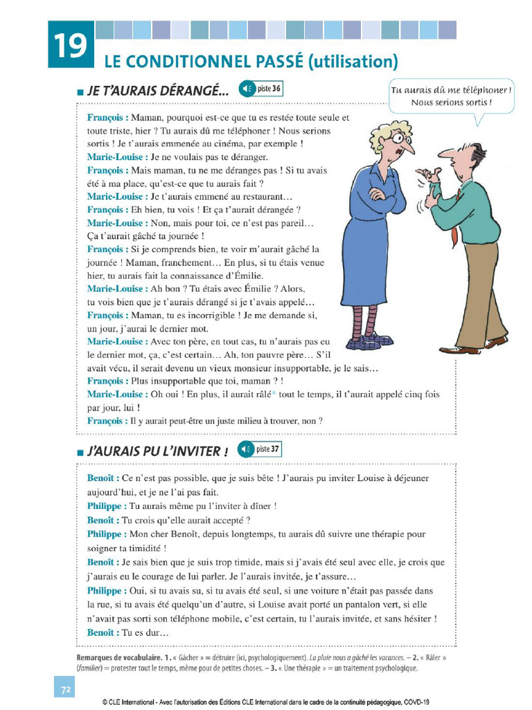 Le Conditionnel Passé 1 | PDF