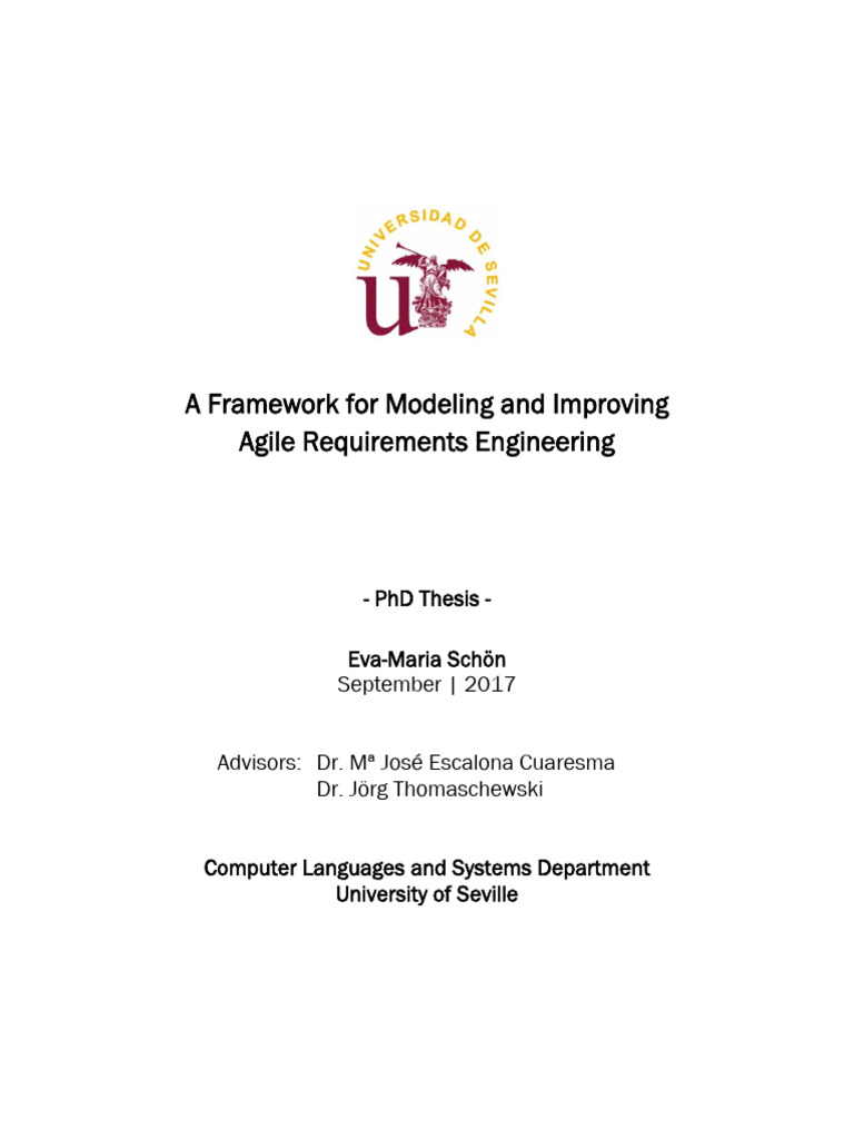 A Framework for Modeling and Improving Agile Requirements Engineering ...