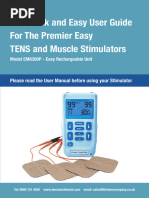 EMS Electrode Placement Guide | PDF