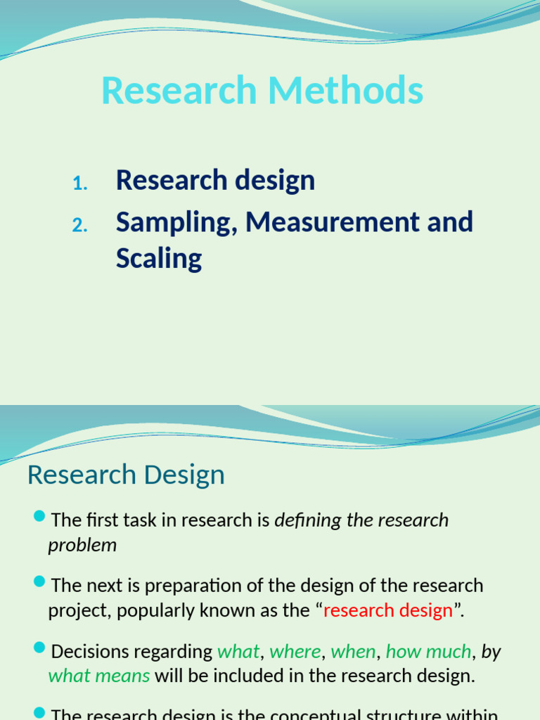 2.Research Methods | PDF | Level Of Measurement | Science