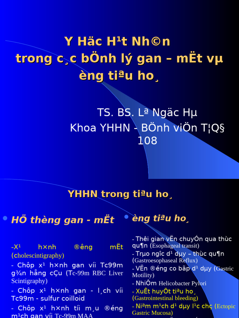YHHN Tieuhoa | PDF