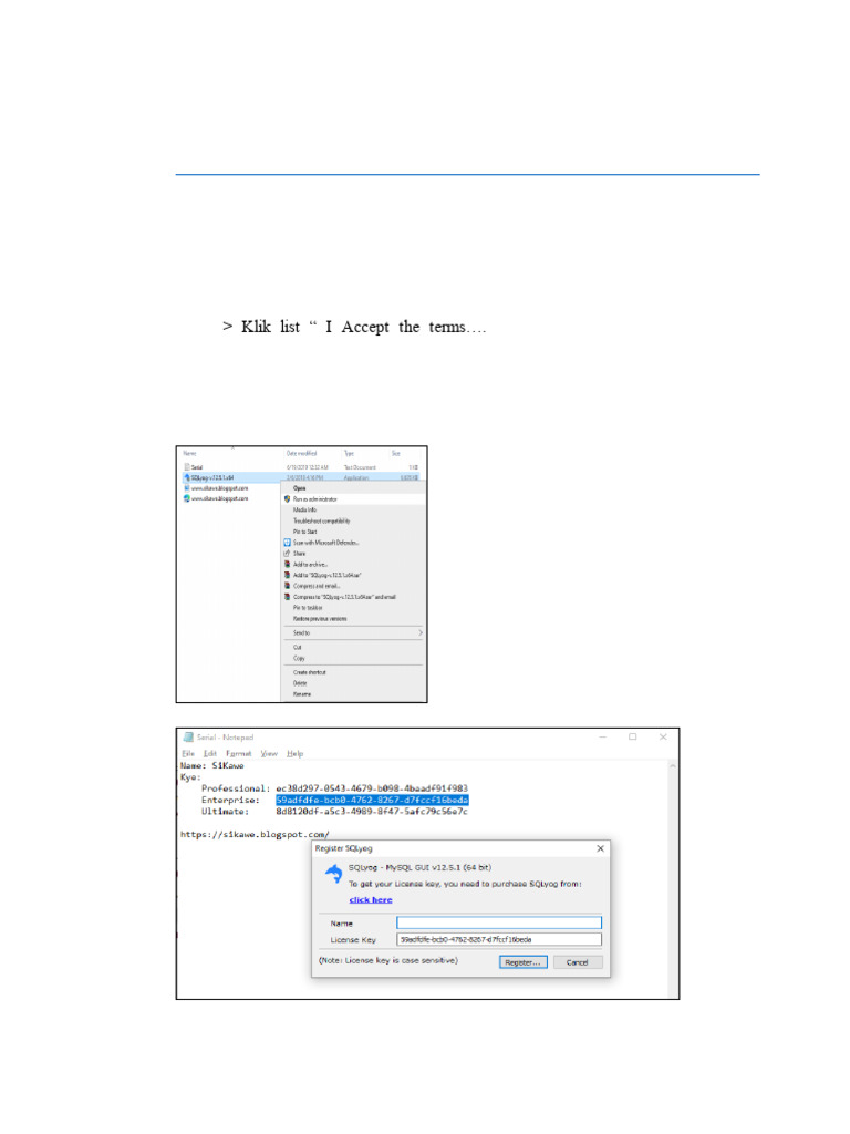 0-Instalasi Software SQLyog | PDF