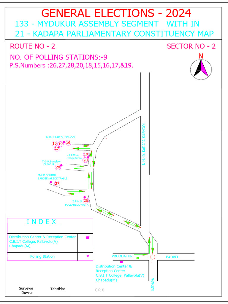 Mydukur Assembly Route 2 Details | PDF