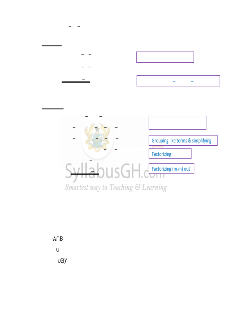 BECE 2024 Mathematics Answer Key | PDF | Elementary Geometry ...