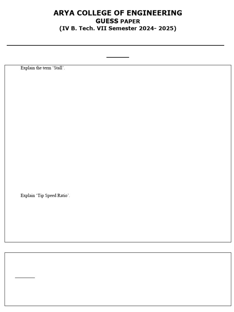 WSES unit-1bdbsns | PDF | Wind Power | Power Electronics