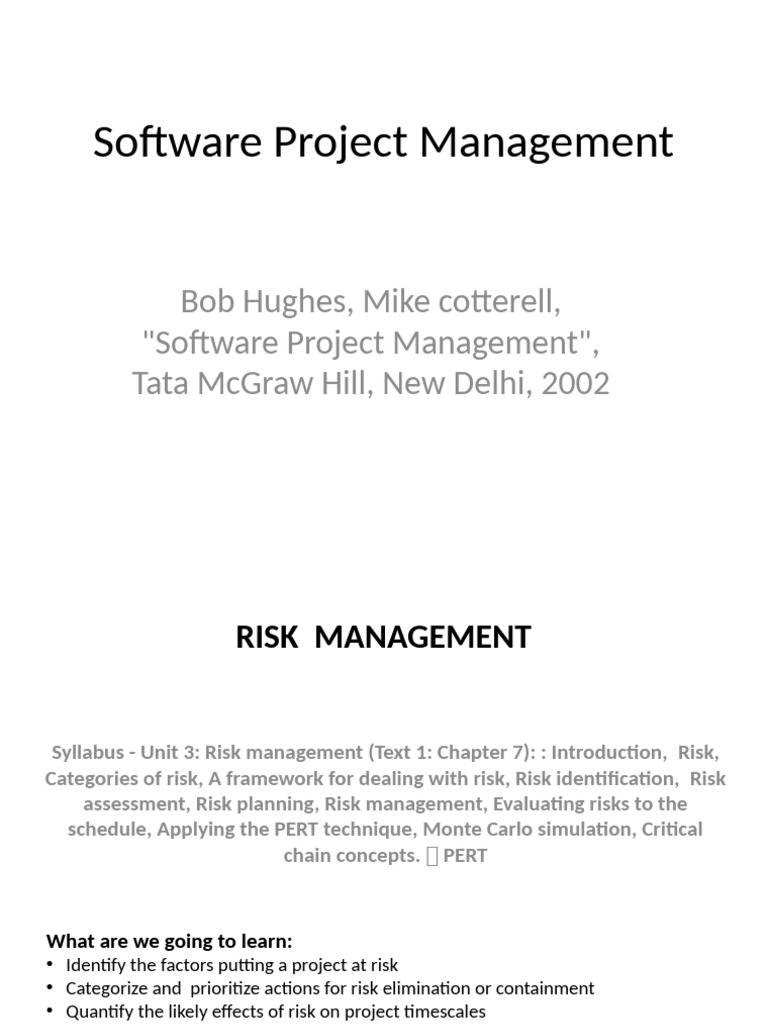 SPM-Unit 3-2 - StudentCopy | PDF | Risk | P Value