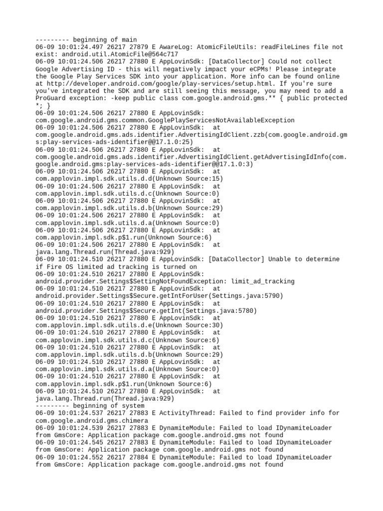 com.sosomod.freegame_logcat | PDF | Computer Science | Operating System Technology
