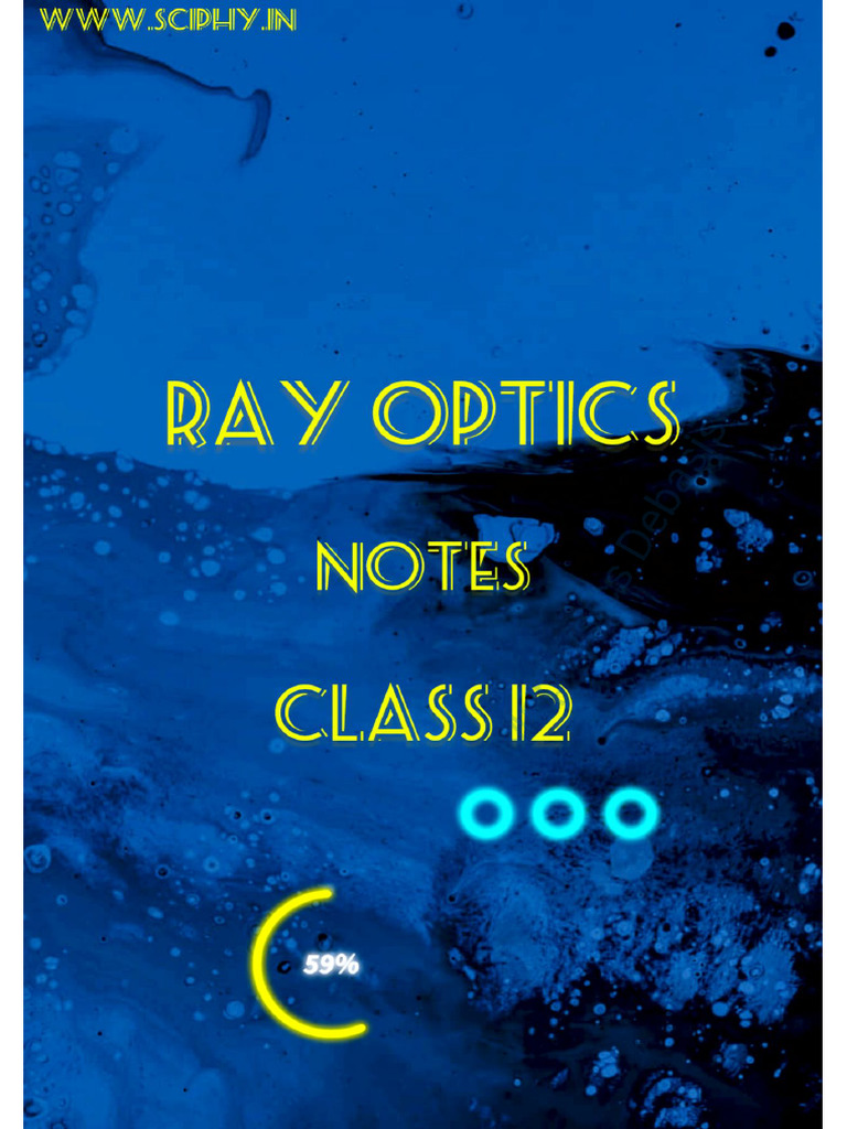 Ray Optics Notes | PDF