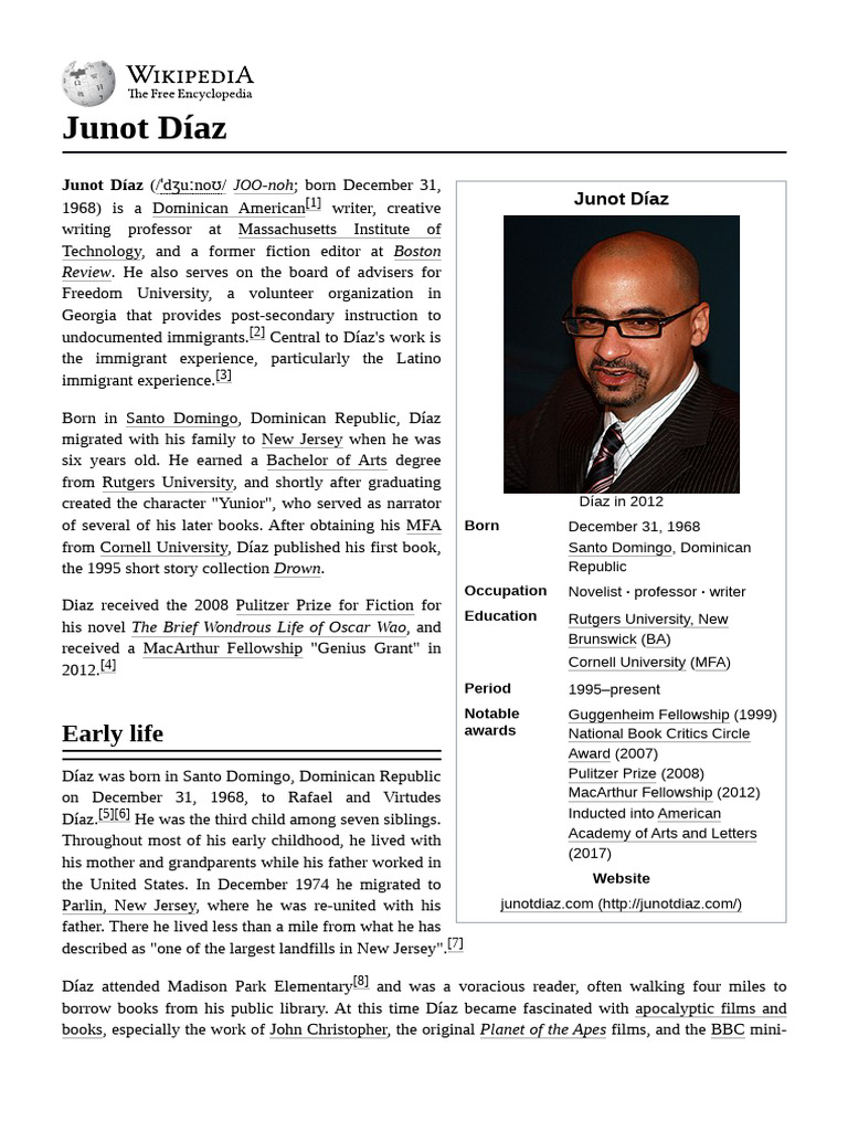 Junot_Díaz | PDF