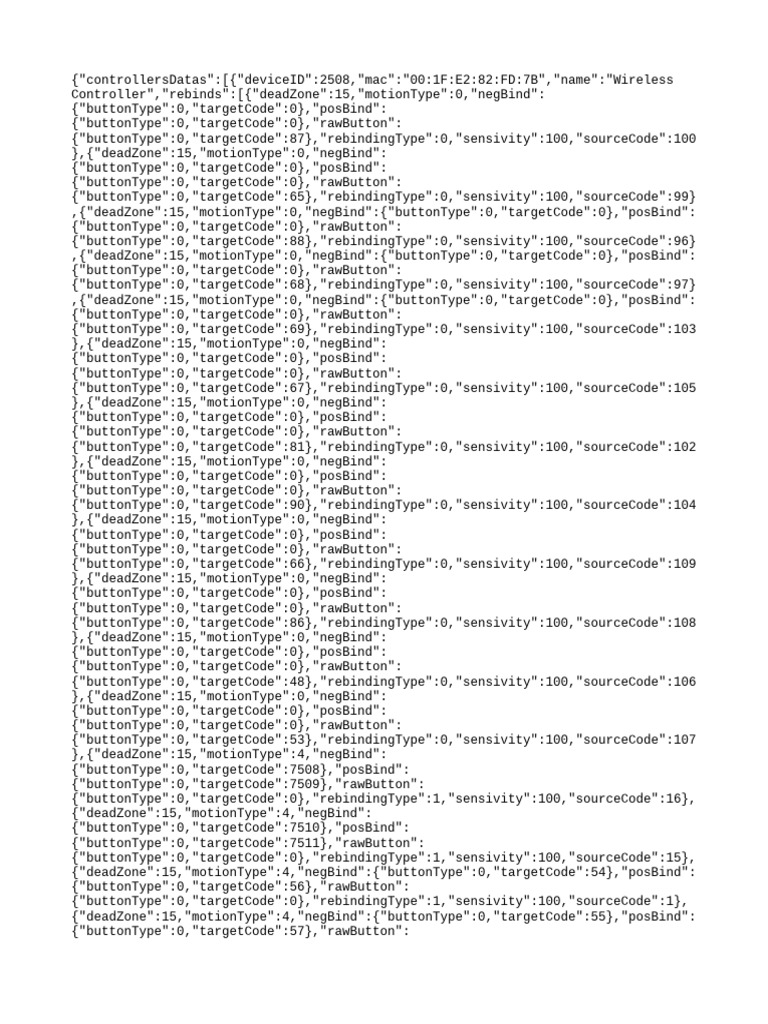 PES Control By Tap Tuber.ibp | PDF | Weight | Mass