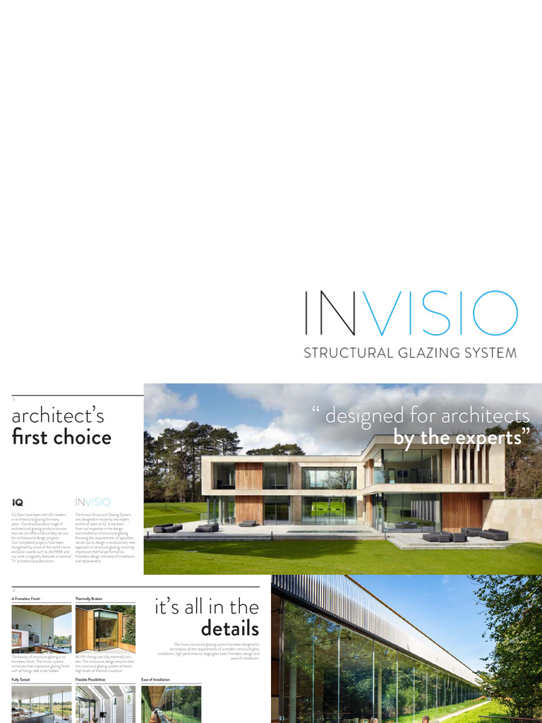 Invisio Brochure | PDF | Window | Glass Applications