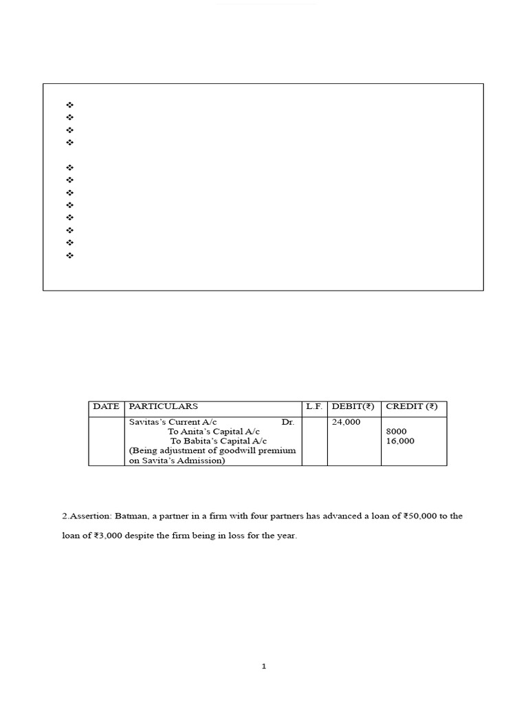 Xii Acc QP Set 1 (16.12.24) | PDF | Balance Sheet | Book Value