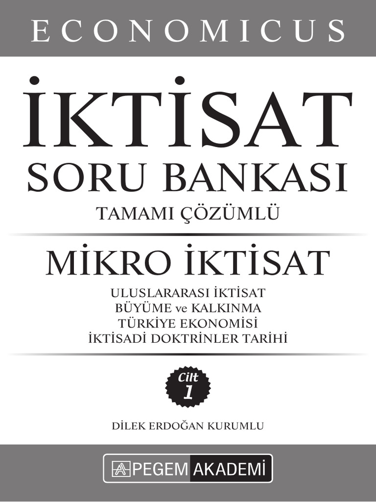 İktisat: Economicus | PDF