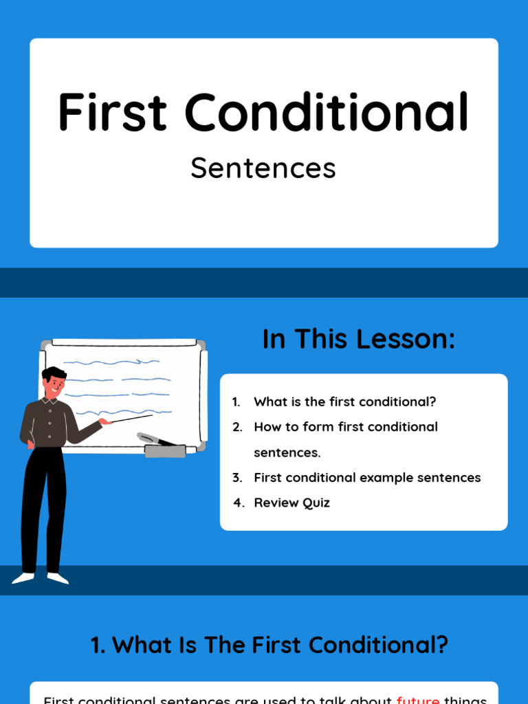 Understanding First Conditional Sentences | PDF | Linguistic Typology ...