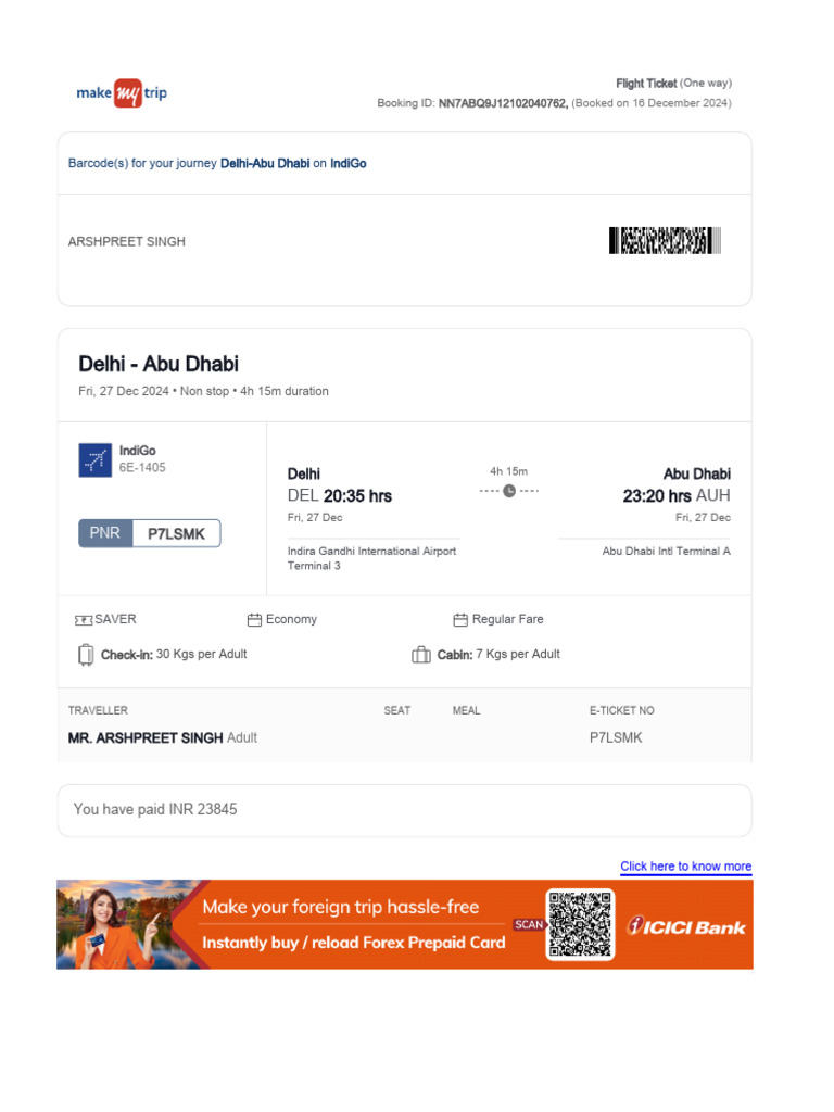 Ticket DXB | PDF | Civil Aviation | Transport