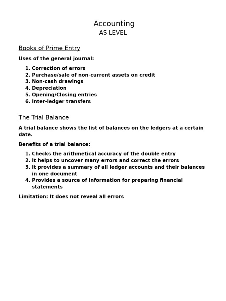Accounting notes - Copy | PDF | Dividend | Cheque