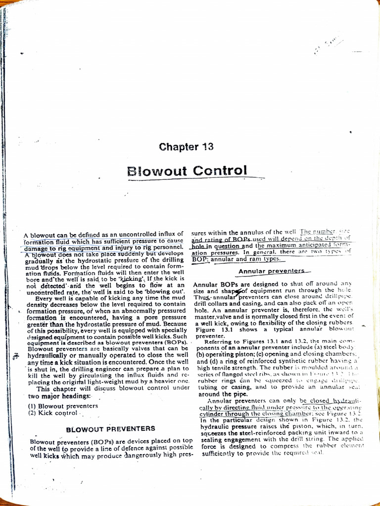 Adt 3 | PDF | Blowout (Well Drilling) | Gases